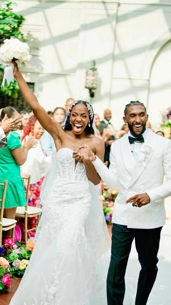 This Happy Bride's Reaction on Her Big Day Will Make You Laugh