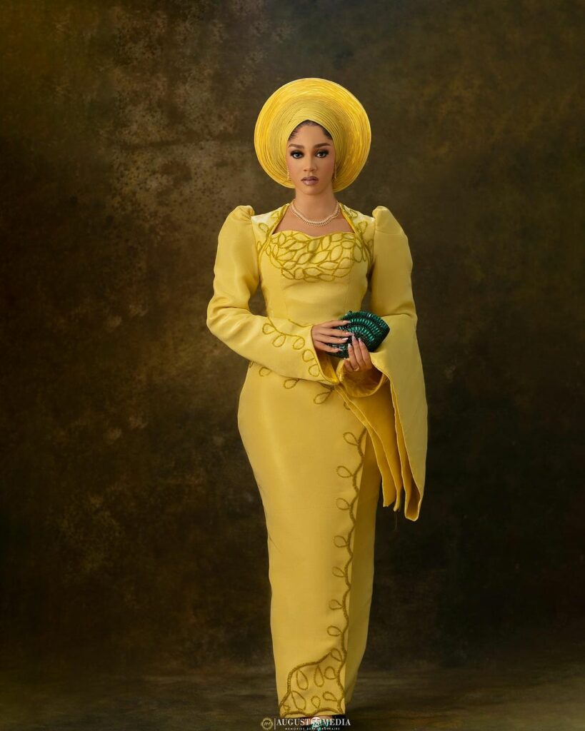 Glow in Yellow on Your Yoruba Trad With This Beauty Look