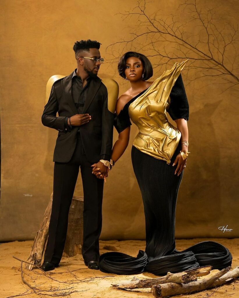 Prudent Gabriel & Okopi Peterson Serve Stylish Couple Goals