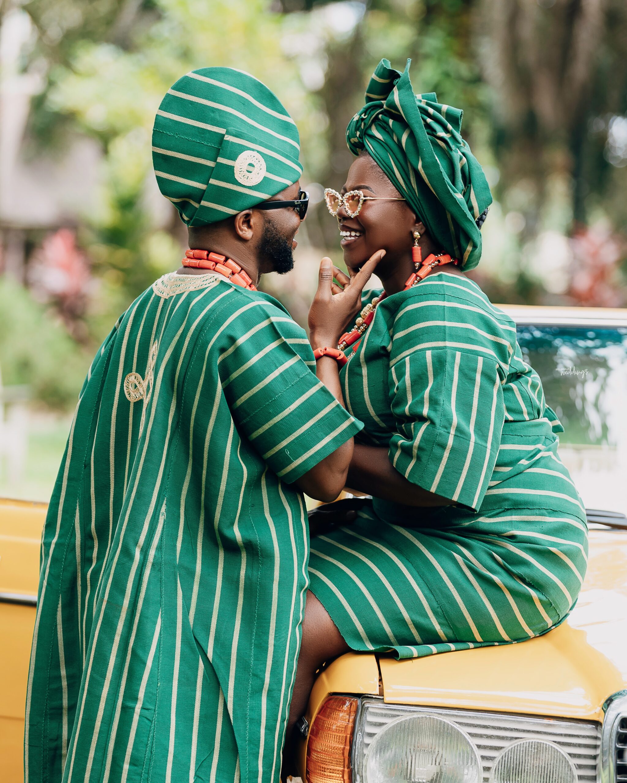 It Was Love at First Swipe! Kaffy and Demola Found Love on a Dating App ...