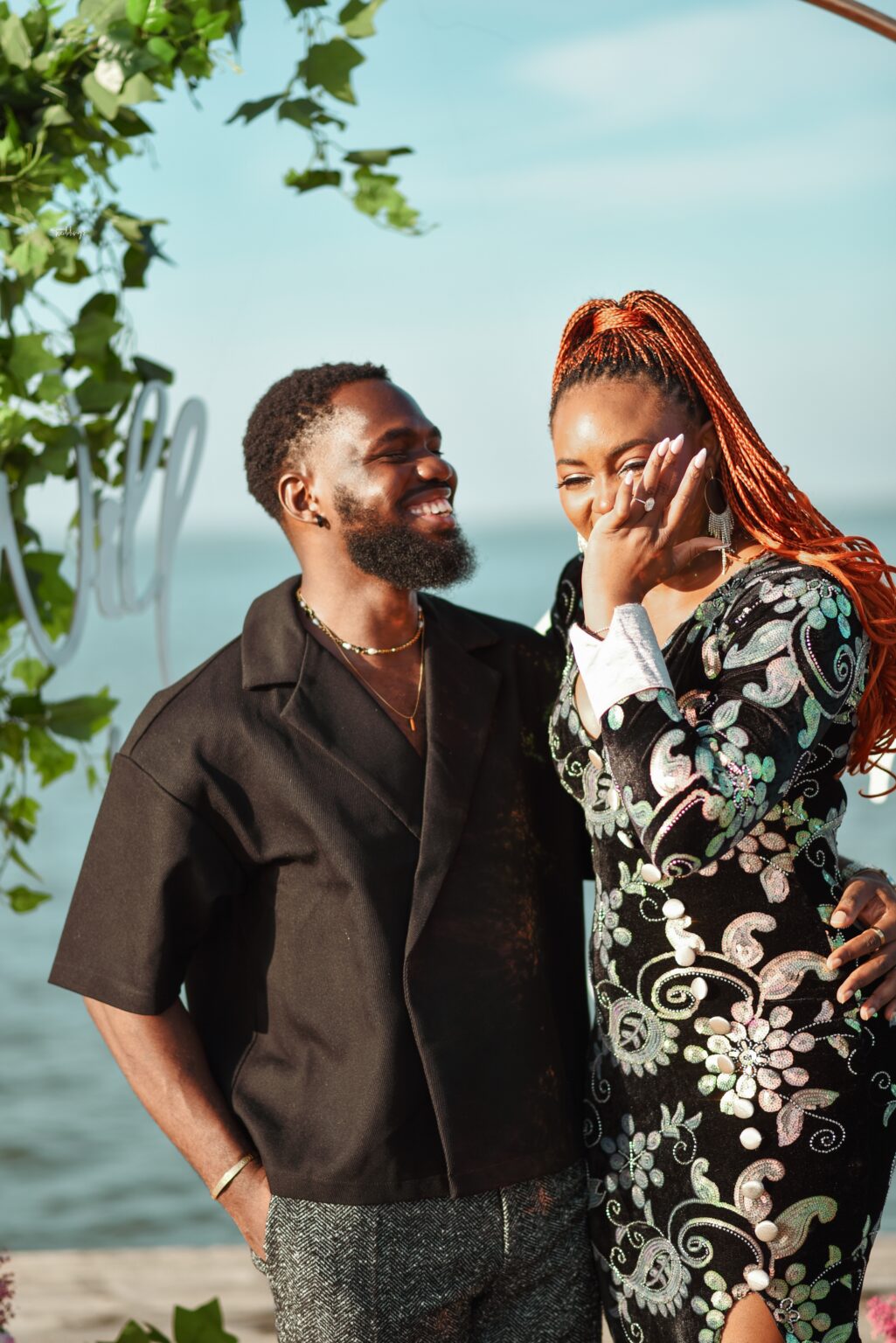 Victory Took Stephanie Photos After Church & She Stole His Heart!