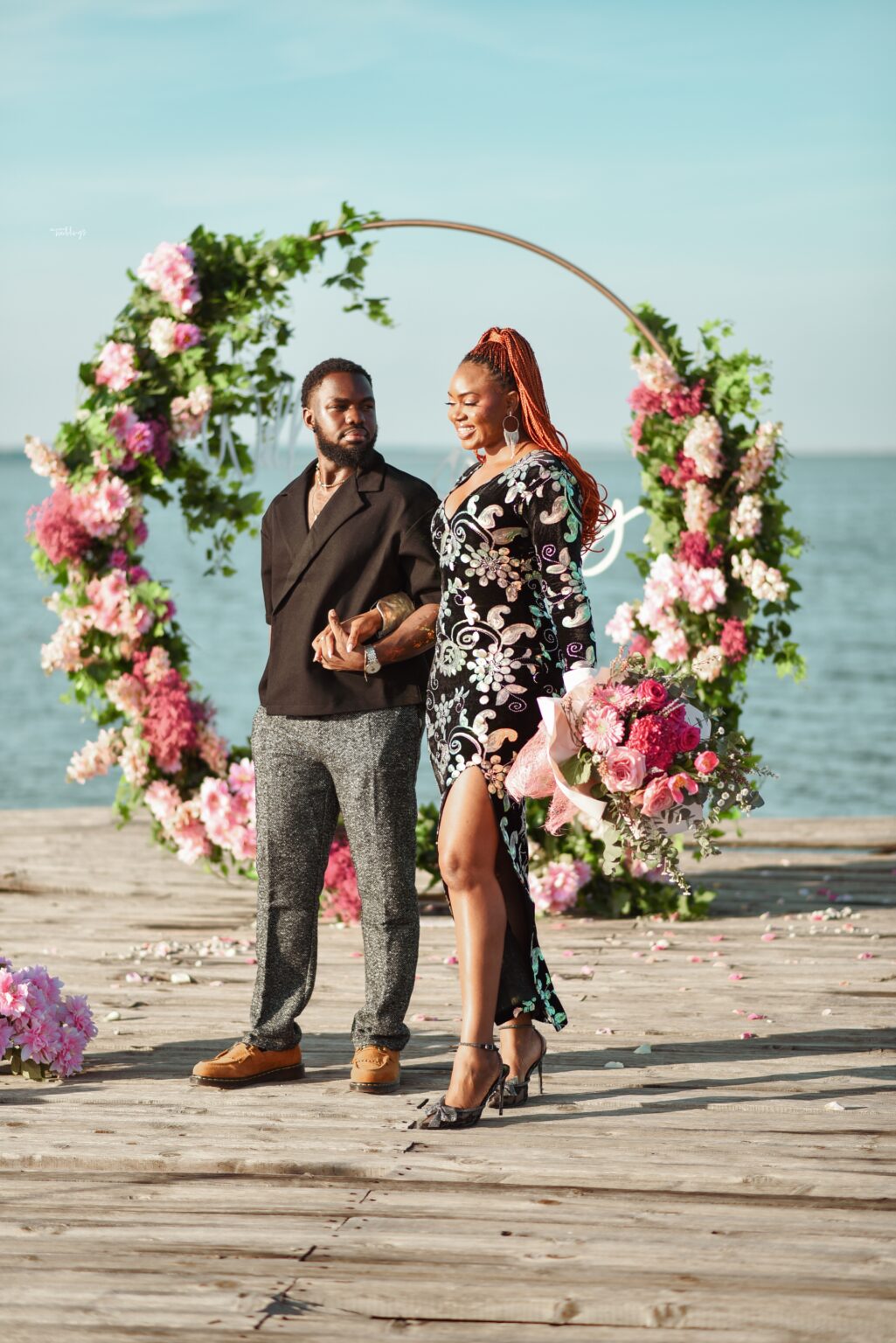 Victory Took Stephanie Photos After Church & She Stole His Heart!