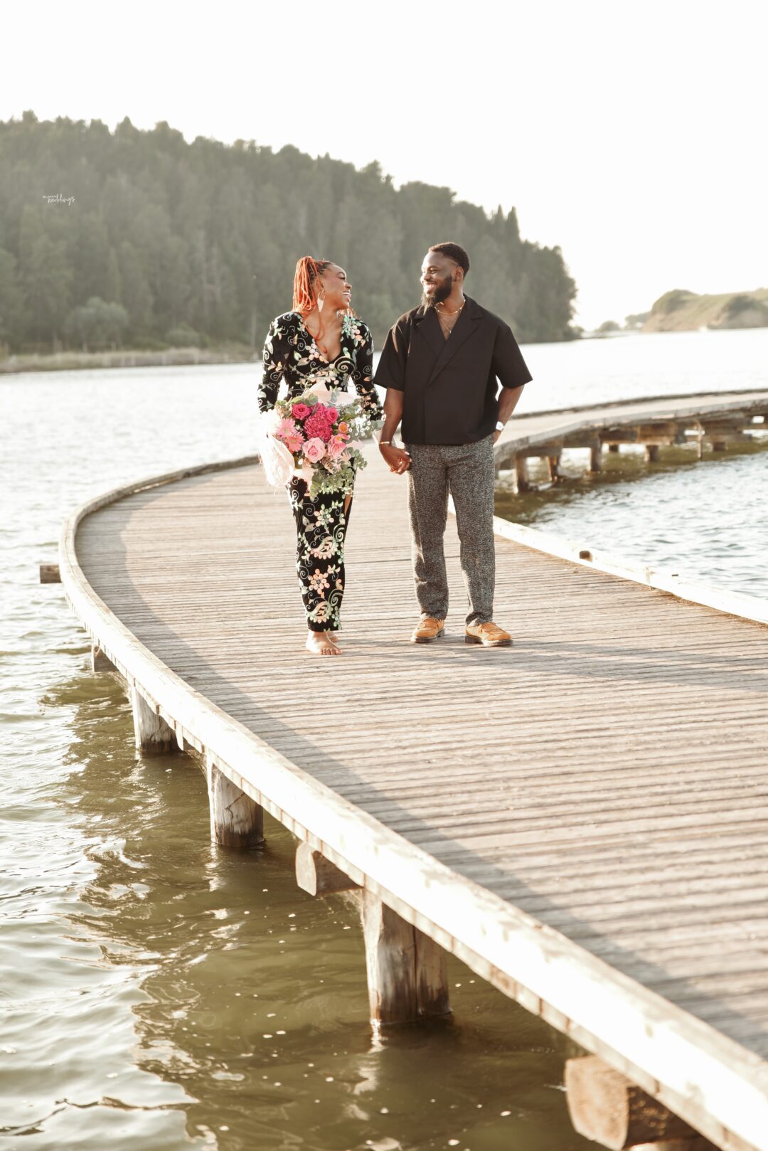 Victory Took Stephanie Photos After Church & She Stole His Heart!