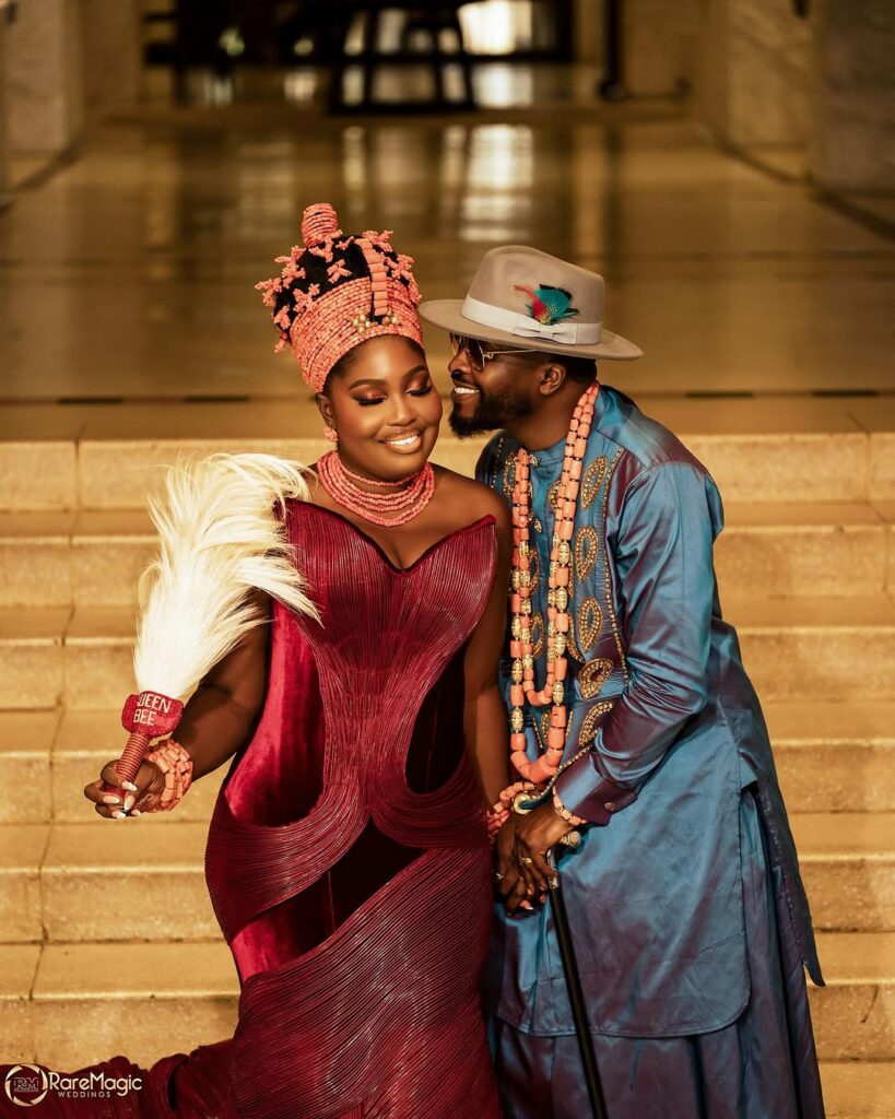 Enjoy The Beautiful Highlights From Bisola & Andrew's Trad