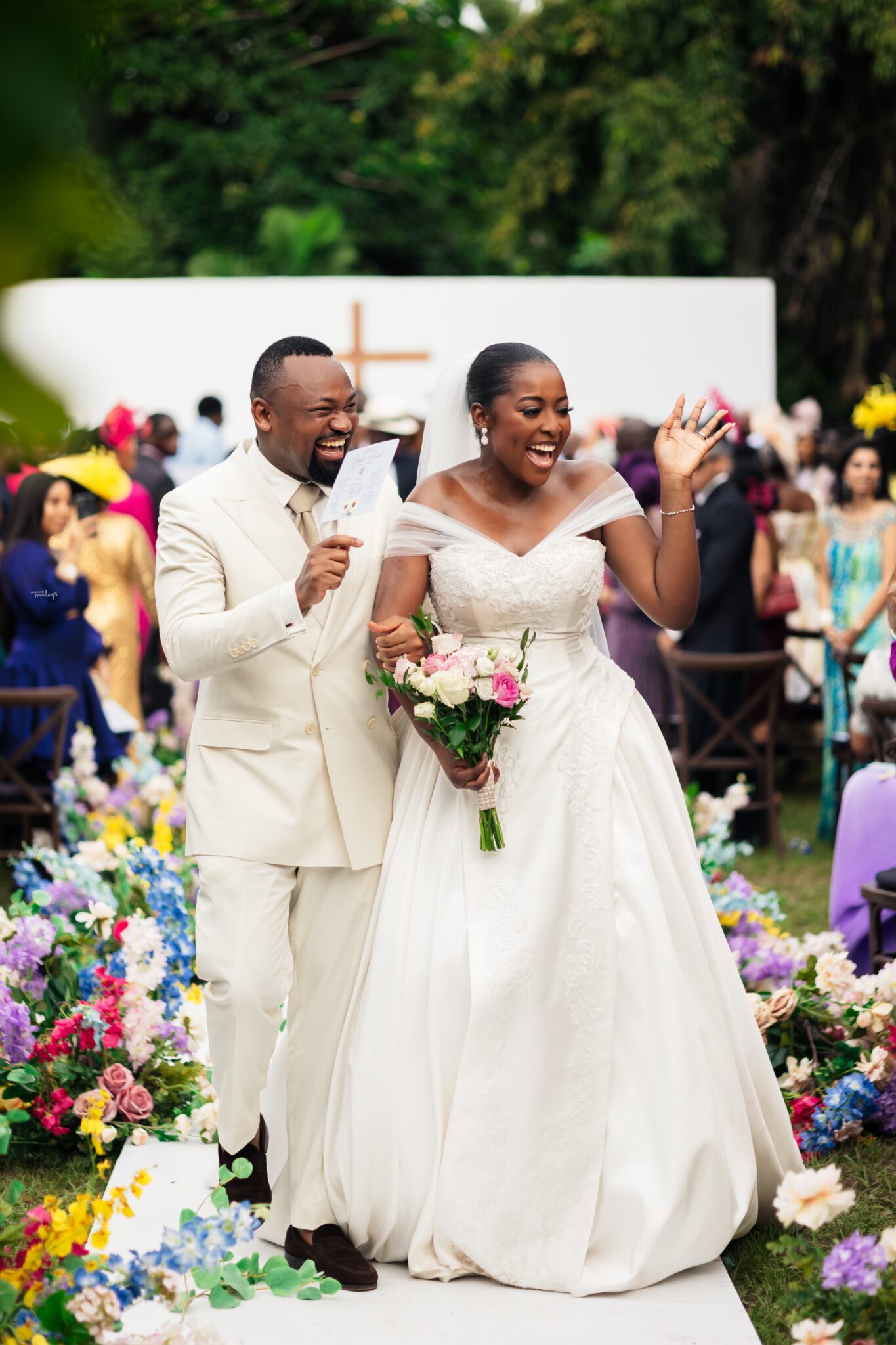 It's a Display of Love and Colours with Oyinda & David’s Wedding