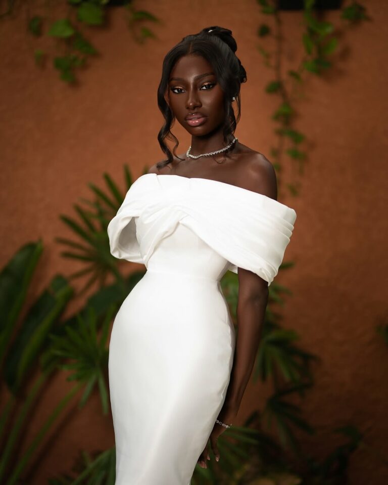 This Inspo is Perfect for a Subtle Yet Timeless White Wedding Slay