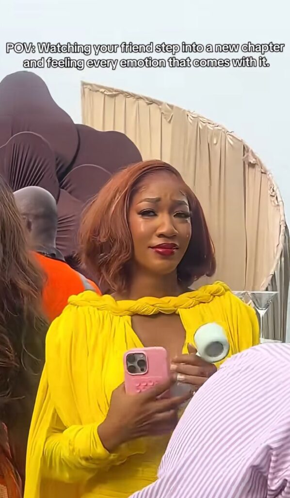 See Hawa Magaji’s Reaction at #HookedOnTheFaminus Wedding
